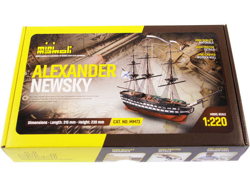 MINI MAMOLI Alexander Newsky 1:220 kit | Reichard Modelsport