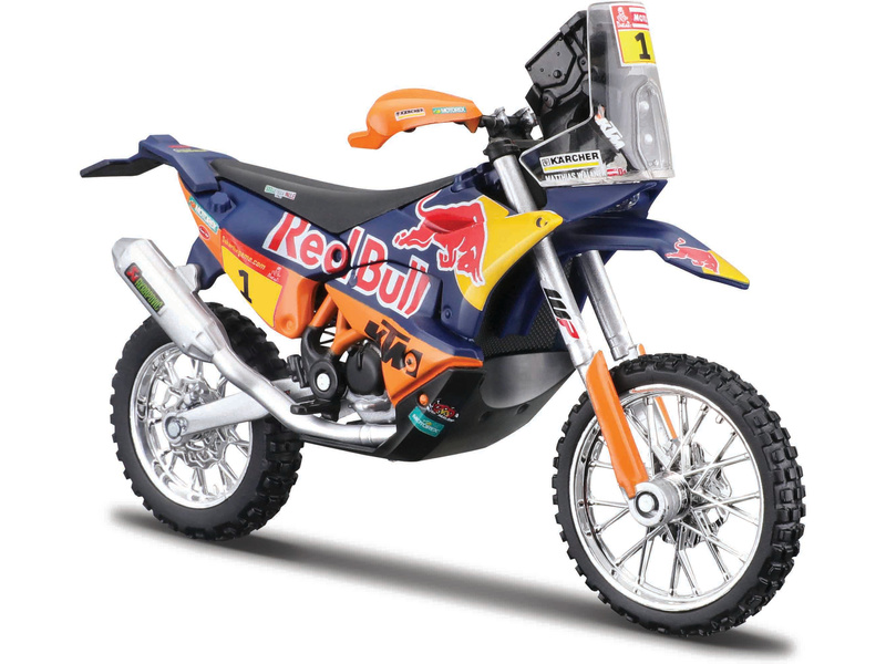 Bburago Red Bull KTM 450 Rally Dakar 2019 1:18 | Reichard Modelsport