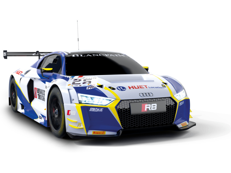 SCX Compact Audi R8 LMS GT3 Huet | Reichard Modelsport