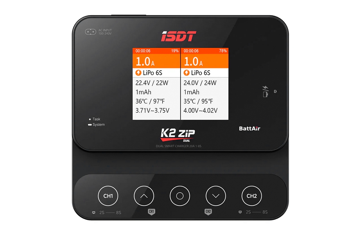 iSDT nabíječ K2 ZIP, | Reichard Modelsport