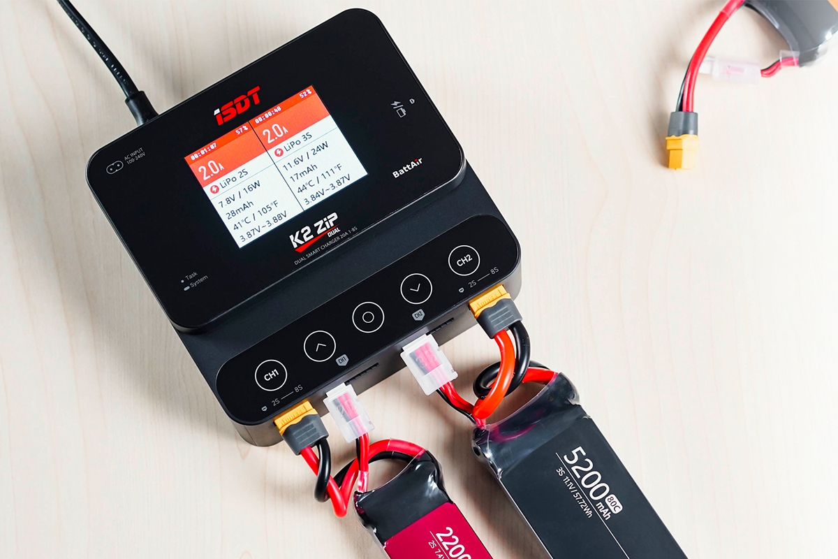 iSDT nabíječ K2 ZIP, | Reichard Modelsport