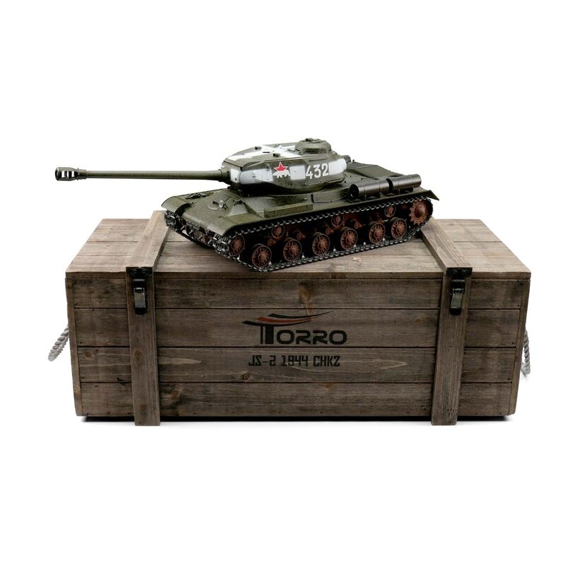 TORRO tank PRO 1/16 RC IS-2 1944 zelená kamufláž - infra IR - Servo ...