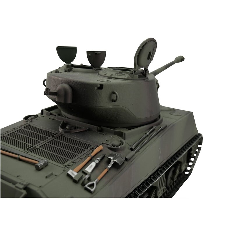 TORRO tank PRO 1/16 RC M4A3 Sherman 76mm maskovací kamufláž - infra IR ...