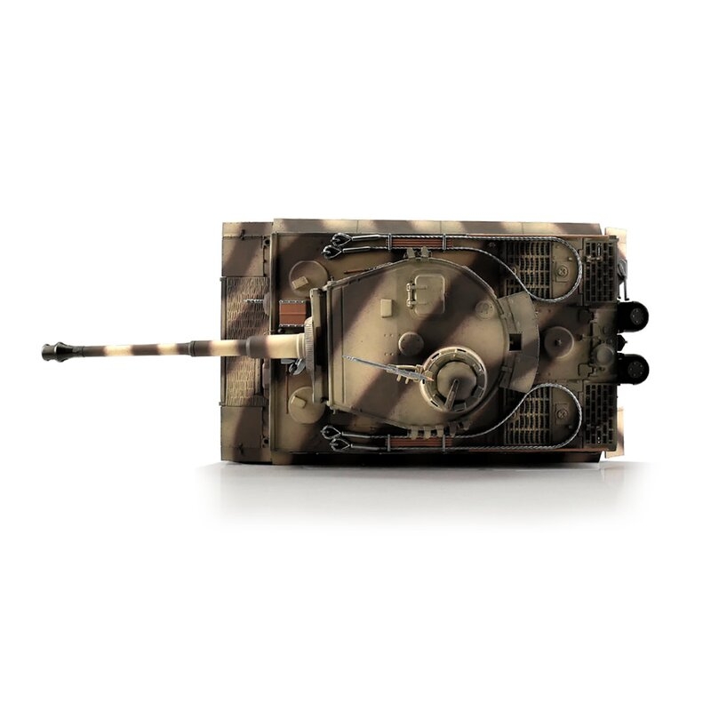 TORRO tank PRO 1/16 RC Tiger I pozdní verze pouštní kamufláž - infra IR ...